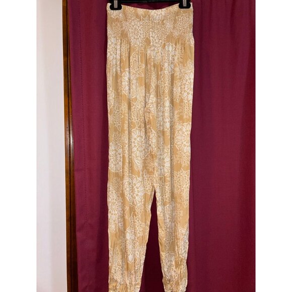 Lotus Leggings | Pants & Jumpsuits | Lotus And Luna Beige Harem Pants ...